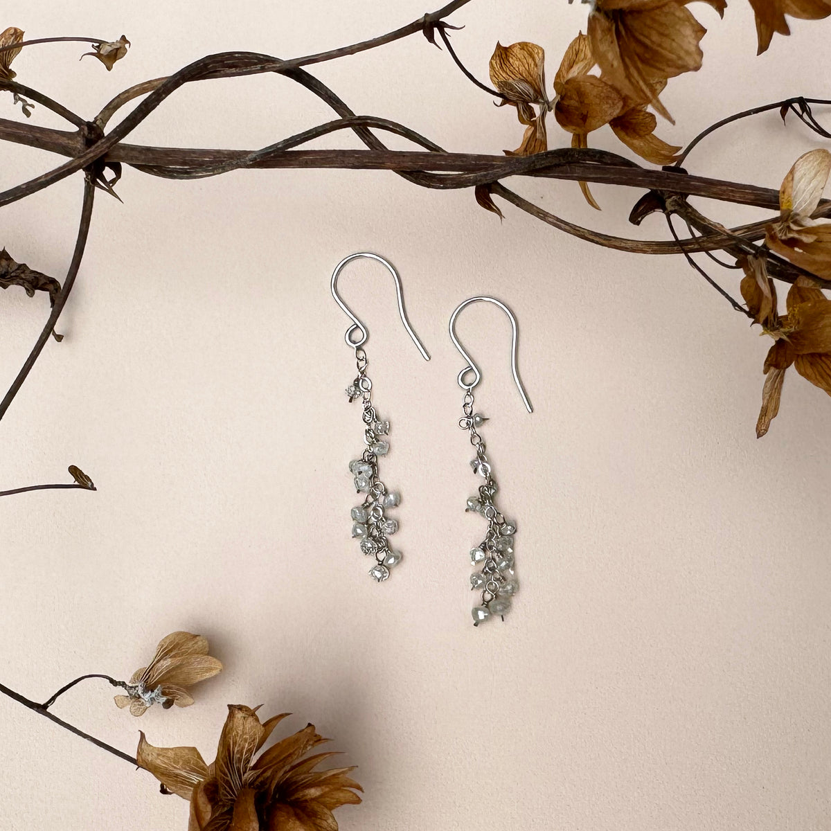 Diamond Hail Earrings – BRITTA AMBAUEN