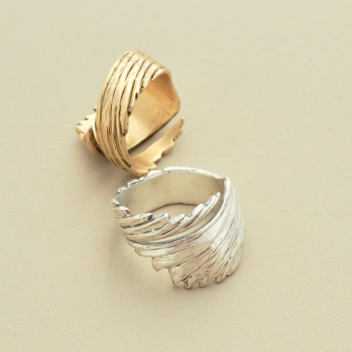 Wabi-Sabi Wing Ring – BRITTA AMBAUEN